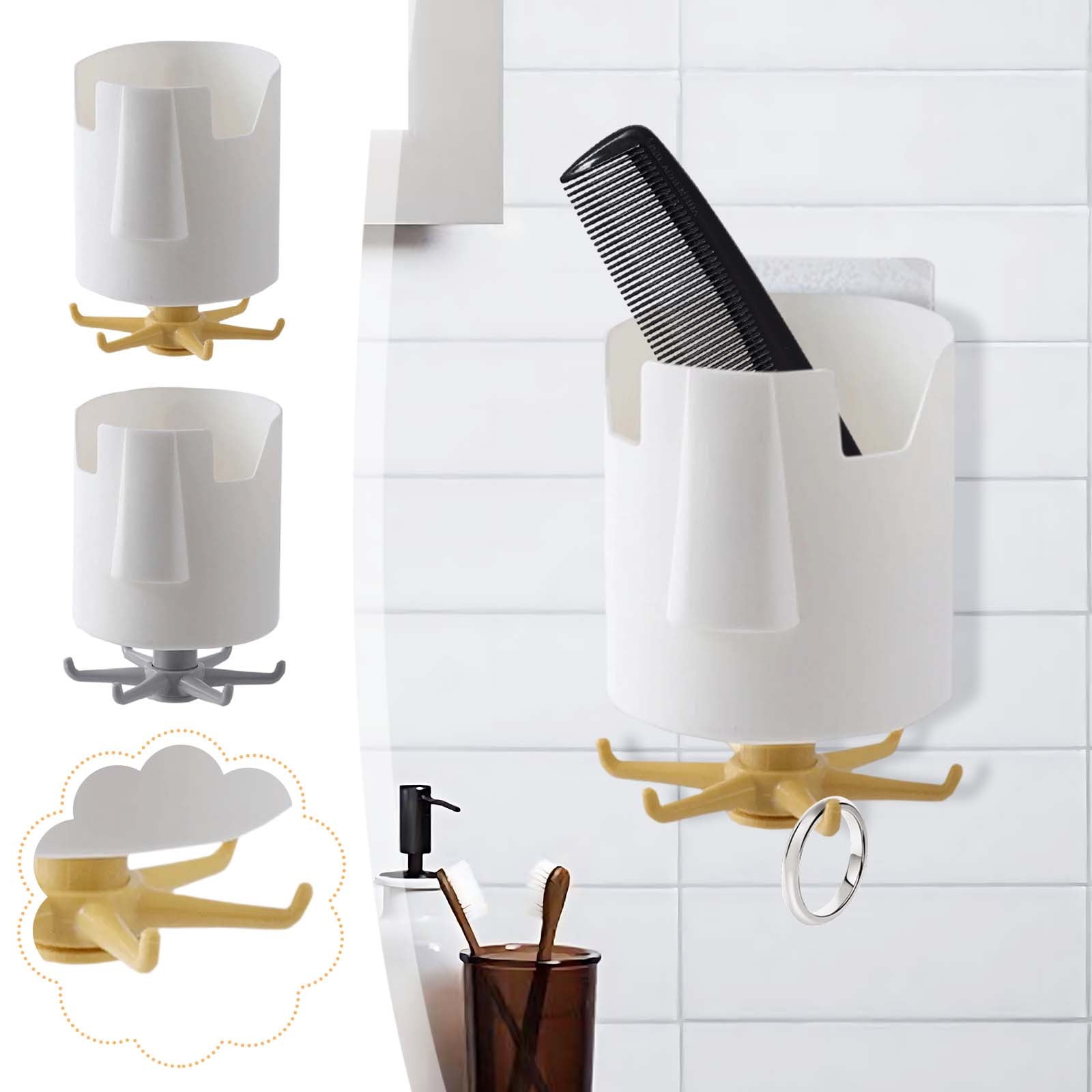 mtvxesu Overhead Garage Storage Rack, Funny Face Shape Glasses Storage ...