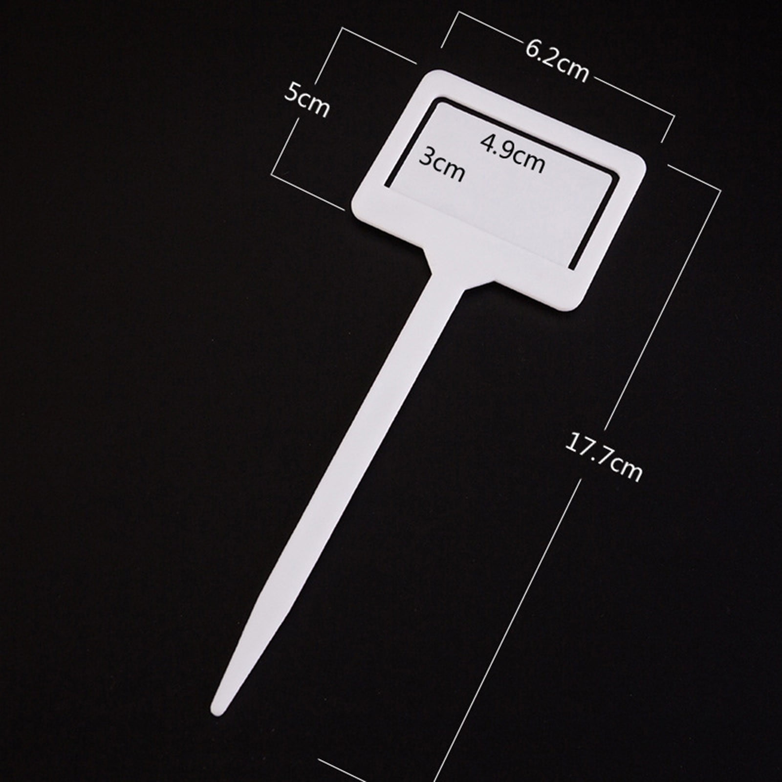 mtvxesu Plant Labels in Garden Center, T-Type Plant Labels Plastic ...
