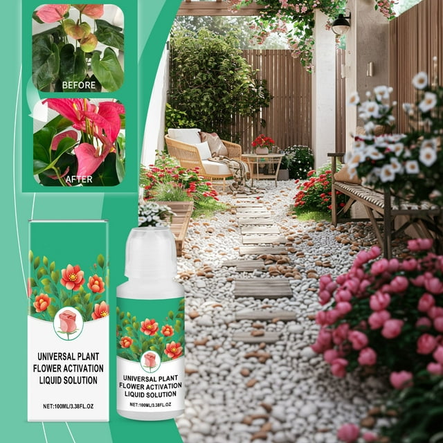 mtvxesu Plant Nutrient Solution 100ml Soil Enhancer for Healthier ...