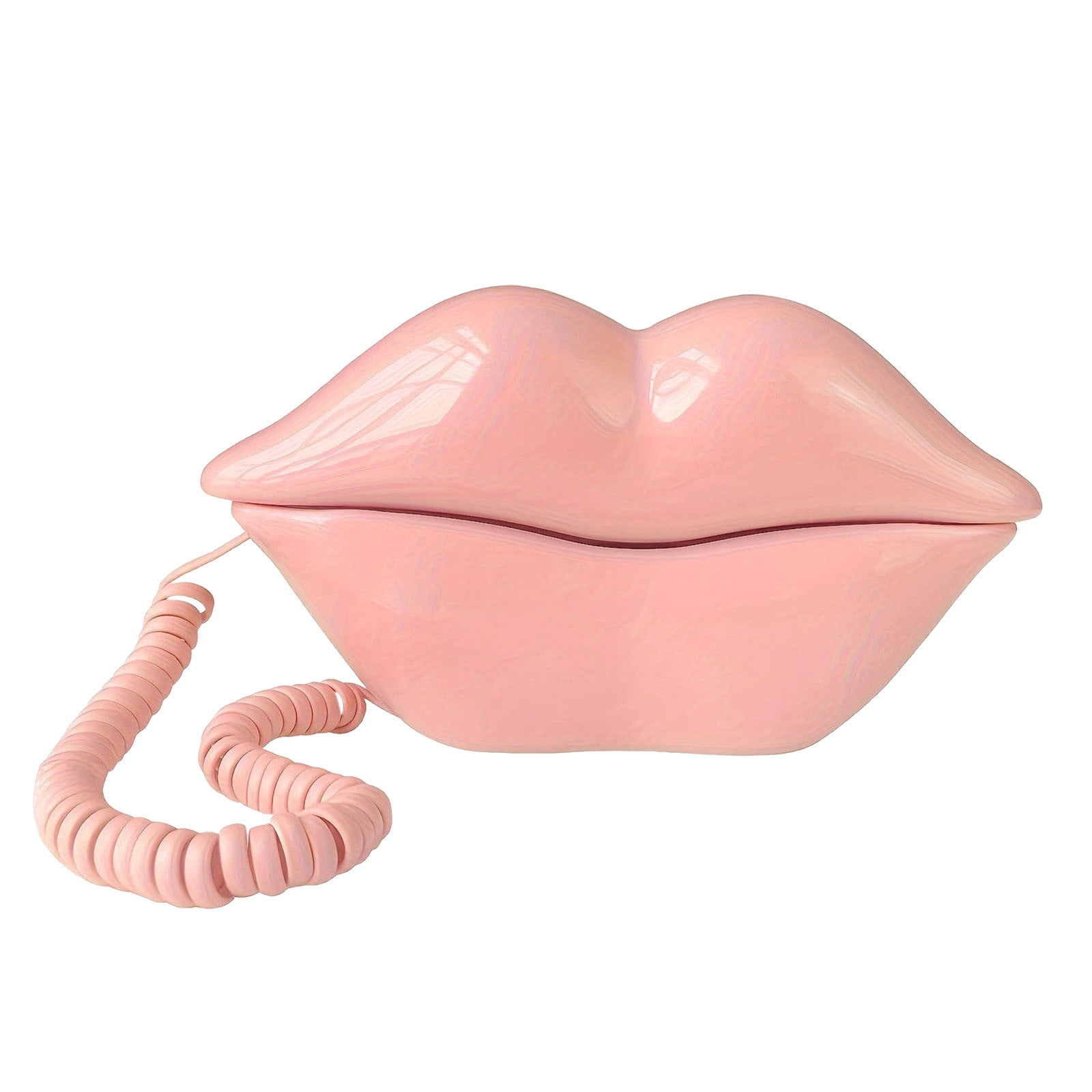 mtvxesu Retro Sexy Red Lips Telephone, Vintage Telephone, Decorative ...