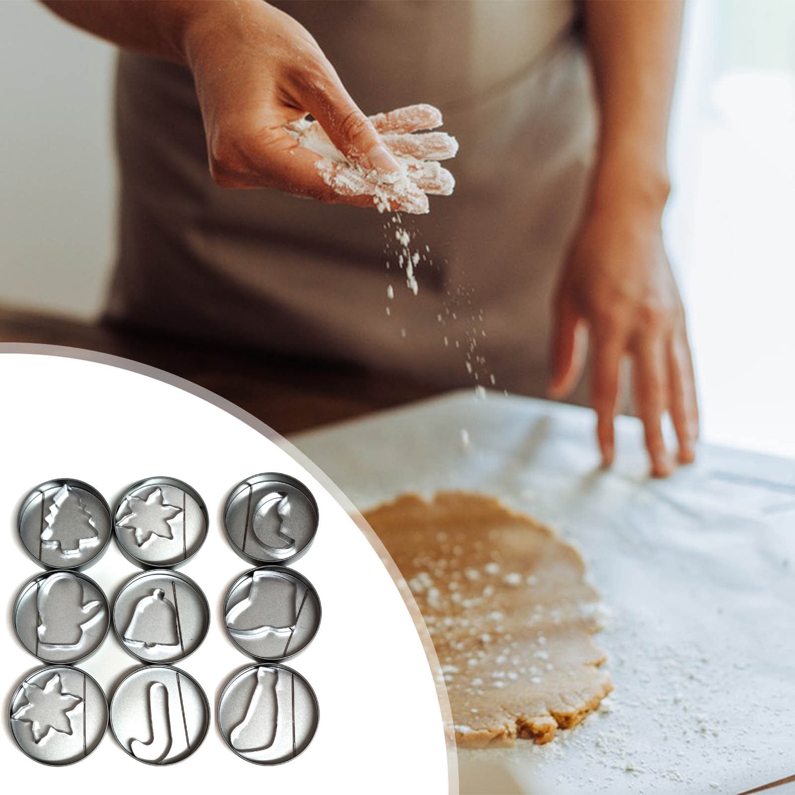 mtvxesu Silicone Molds for Resin, 3Pcs Stainless Steel Sugar Candy ...