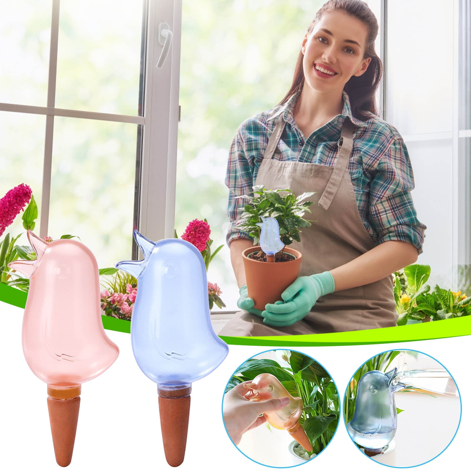 mtvxesu Sprinkler Timer, Garden Automatic Watering Tool Lovely Bird ...