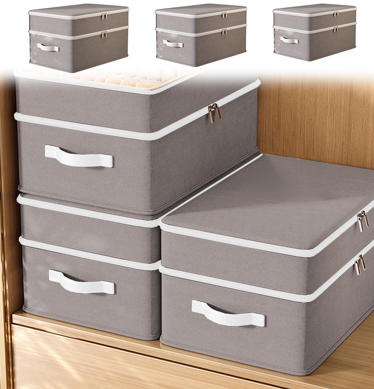 mtvxesu Storage Bins, Multifunctional Closet Organizer For Underwear ...