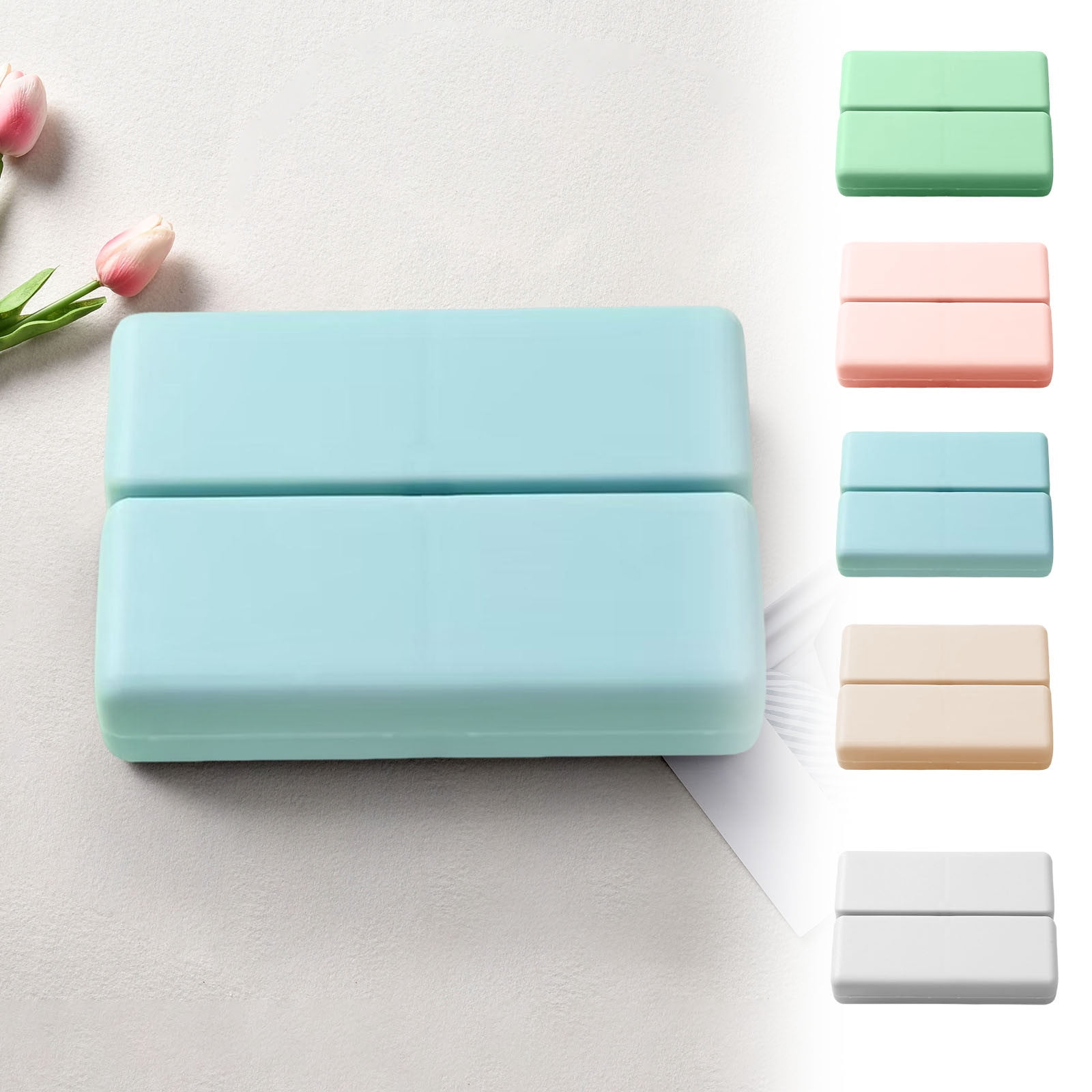 mtvxesu Storage Boxes with Lids, Portable Magnetic Candy Storage Box, 7 ...