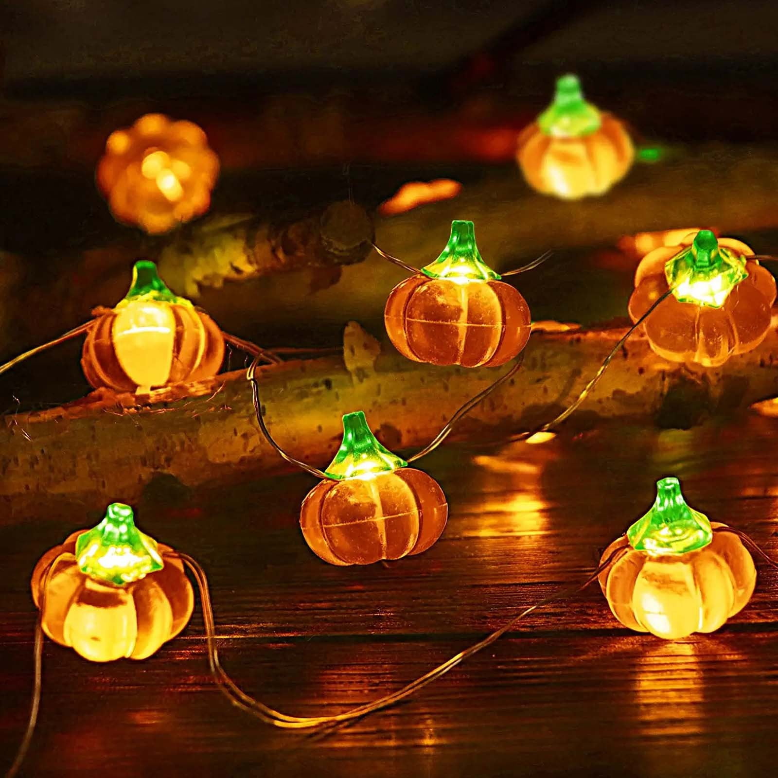 mtvxesu String Light Pole, Halloween Party Decorative Lights LED ...