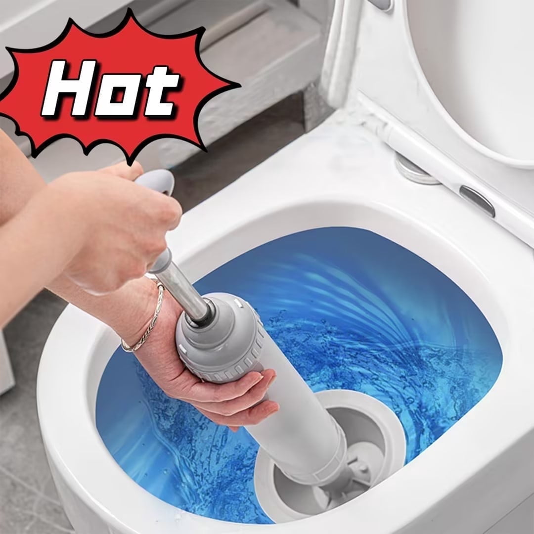 "mtvxesu Toilet Auger, High Pressure Toilet Unclogging Tool, 18.9 ...