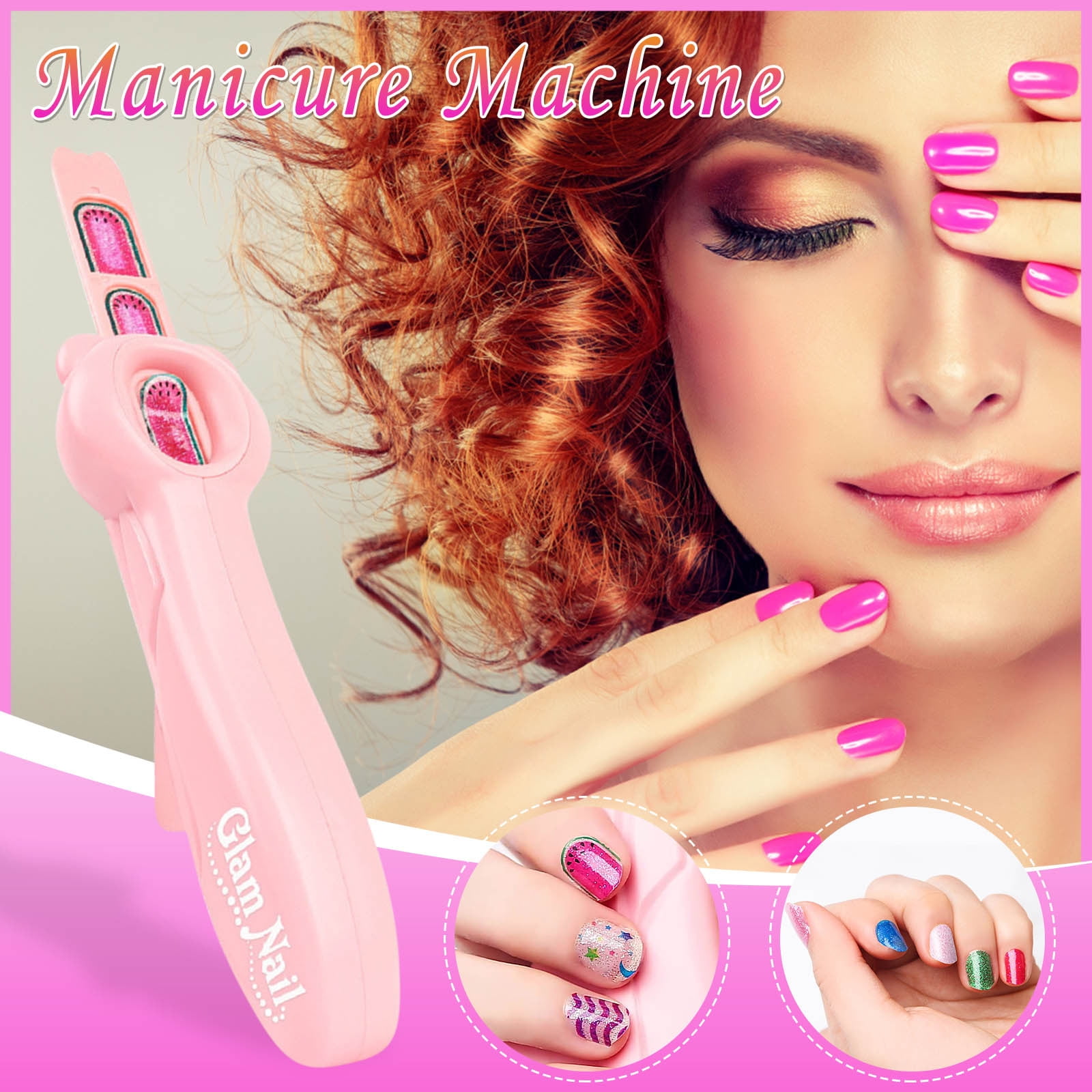 mtvxesu Toy for Kids, DIY Nail Art Printing Toys Girls Cosmetics ...