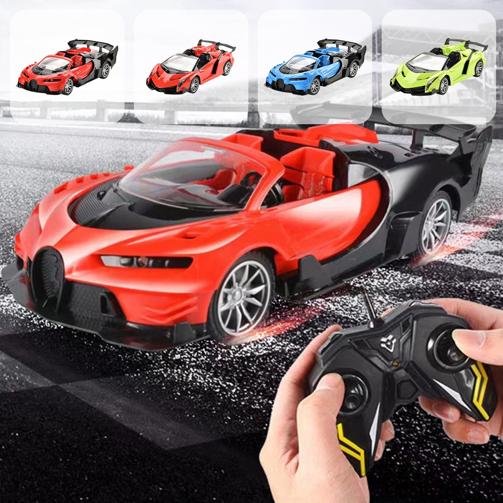 mtvxesu Toys for Kids, Remote Control Car for Boys, Rechargeable 1/18 ...