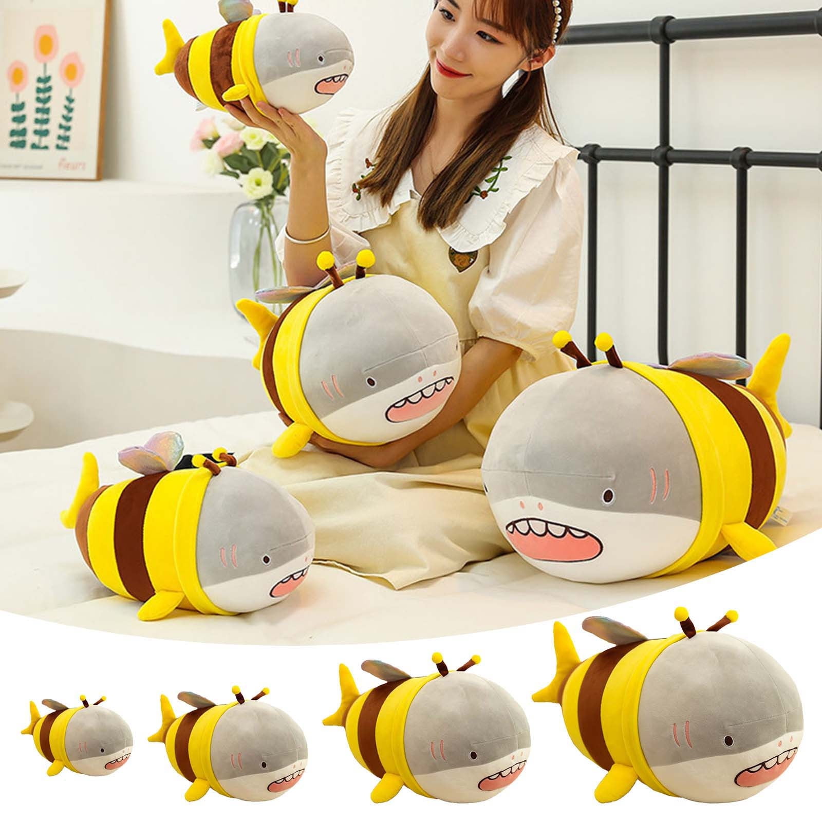 mtvxesu Toys for Girls, Blue Striped Soft Boar Plush Toy Lying Dolphin ...