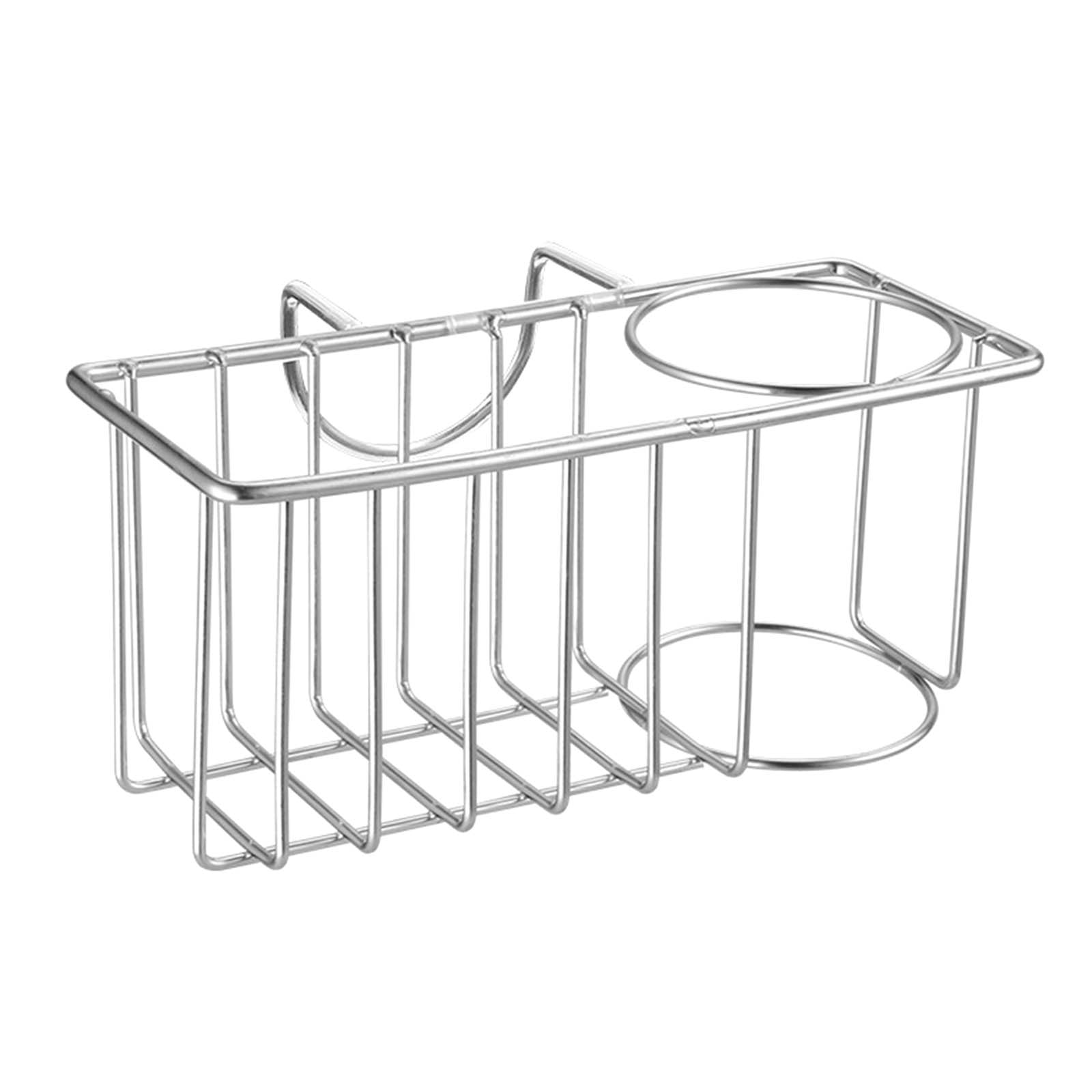 mtvxesu Wall Organization, Sponge for Kitchen Sink 2 In 1 Sink Frame ...