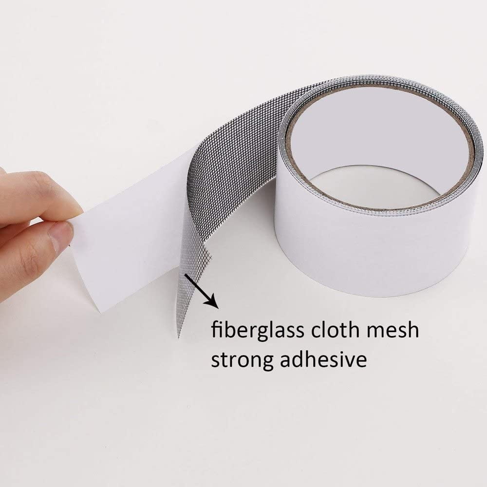 mtvxesu Window Mesh Screen, Screen Repair Kit, Strong Adhesive ...