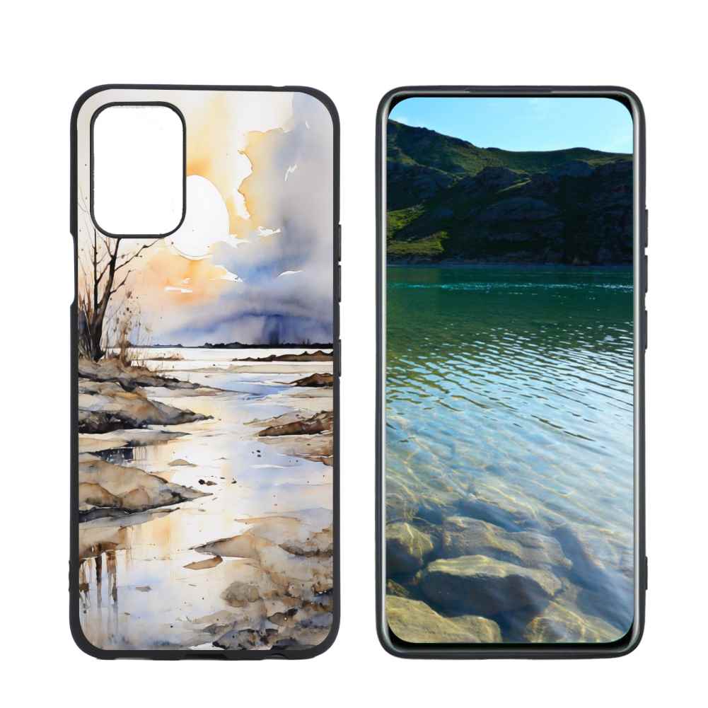mudflat-landscape Phone Case, Designed for LG K42 Case Soft Silicon for ...