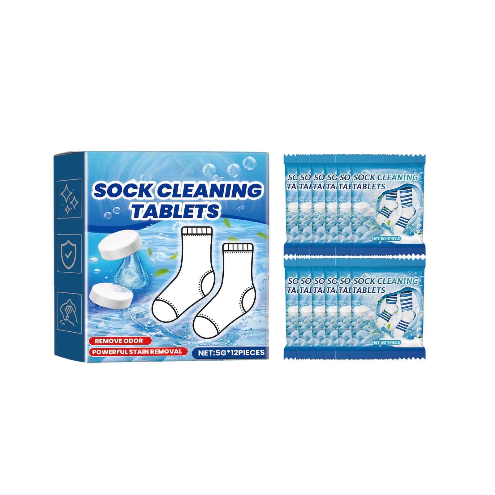 multicolor Deodorizing Sock Cleaning Tablets Fast Dissolving Powerful ...