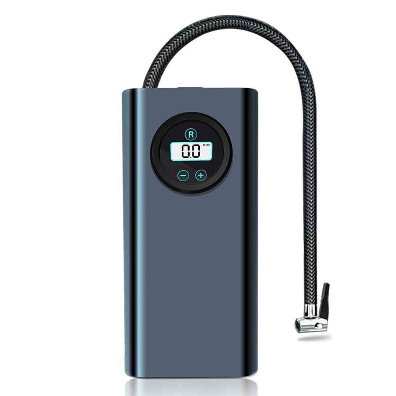 multicolor Handheld Car Air Pump 7.4V Portable Digital Inflator With 3 ...