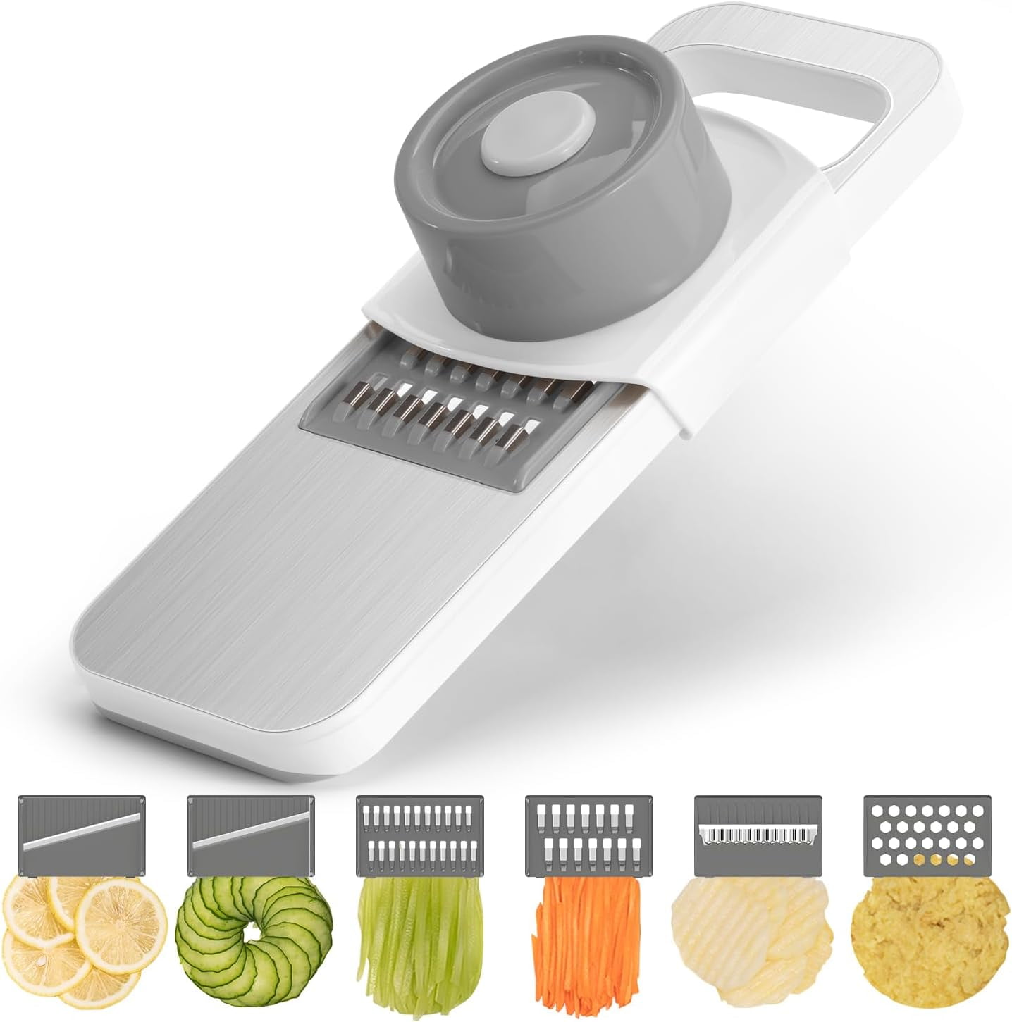 Multifunctional Mandoline Slicer Stainless Steel Surface ...