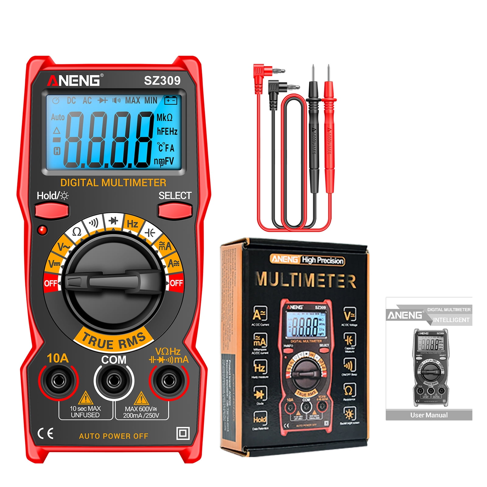 multimeter,Tester Lcd Precision Tester Lcd Voltmeter 1999 Count Tools ...