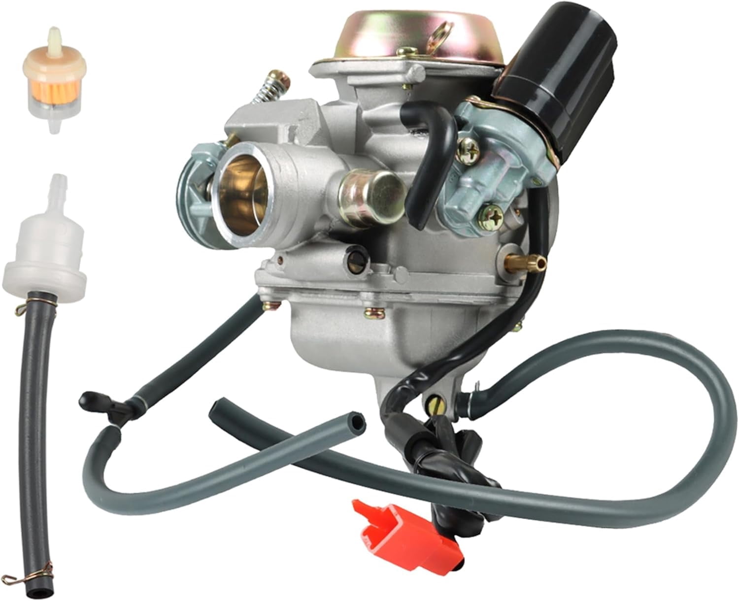 munirater 1 Pcs 24mm Motorcycle Carburetor Carb Replacement for 4 ...