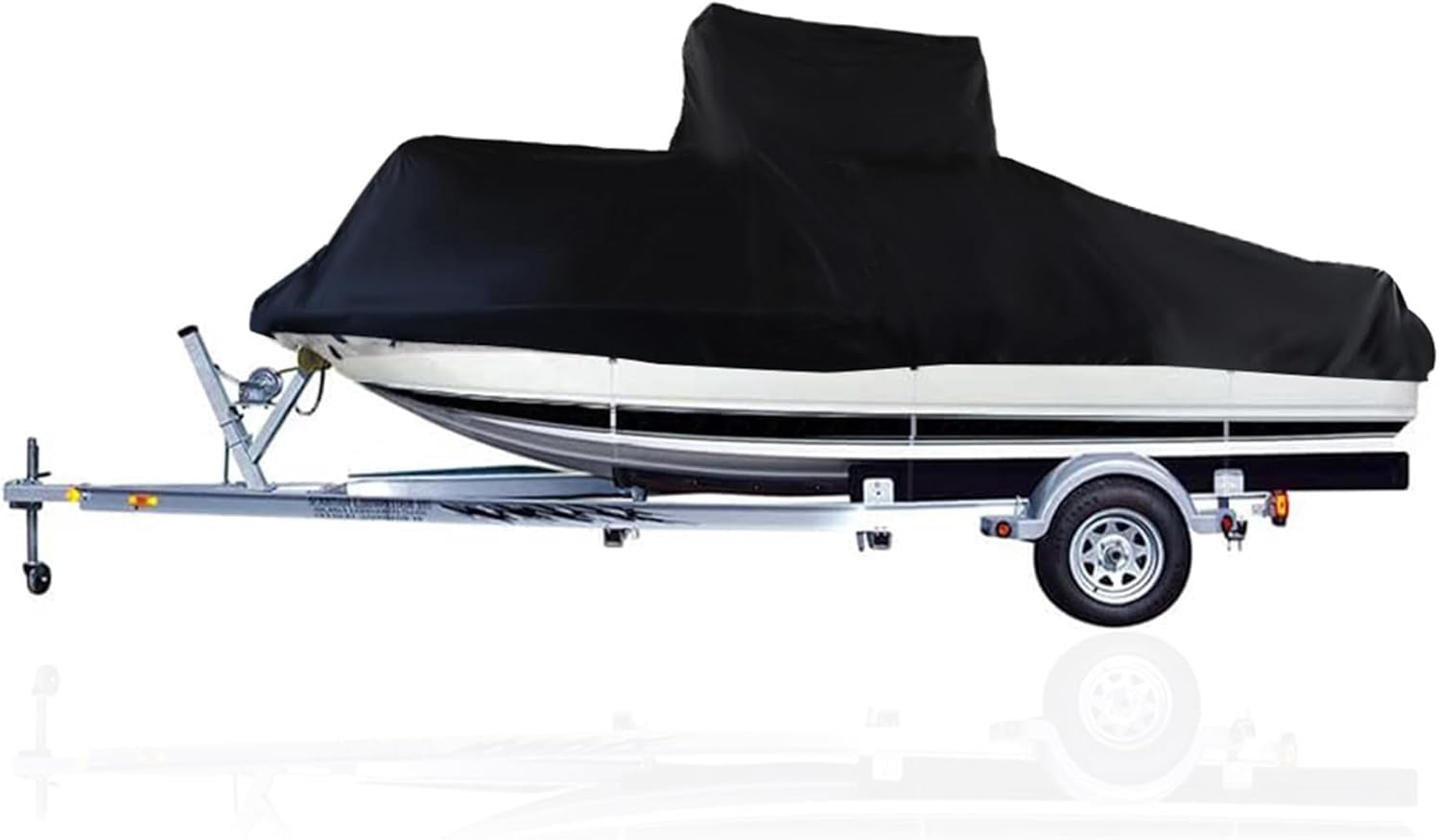 munirater 16-18.5FT Boat Cover Heavy Duty Replacement for Center ...