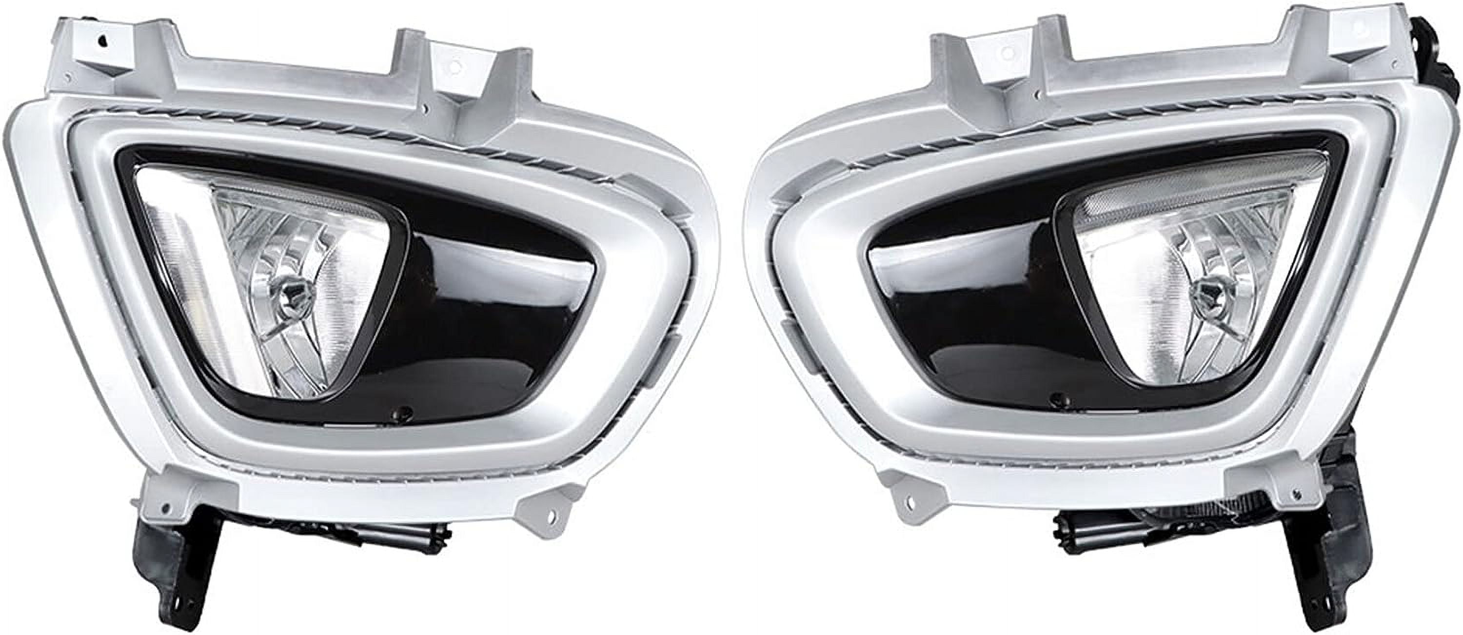 munirater 2-Pack Fog Lights with Bezel Set Left and Right Side ...