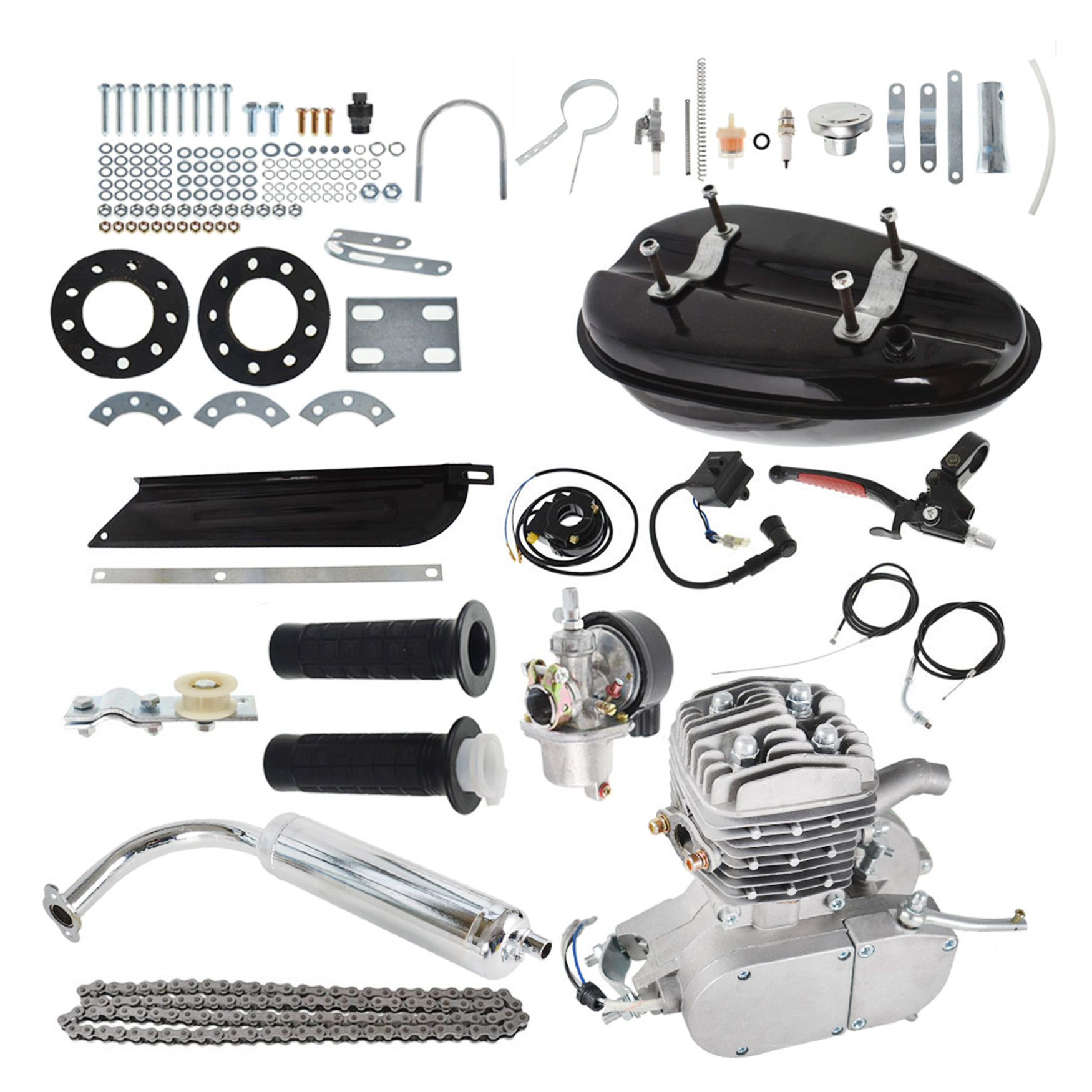 CDHPOWER OZ Reed Valve Intake 21mm for Gas Motorized Bicycle 2 Stroke ...