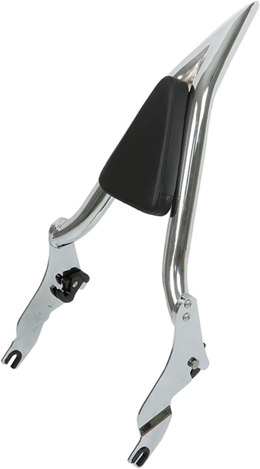 munirater 22 Inches Motorcycle Backrest Sissy Bar Detachable w/pad ...