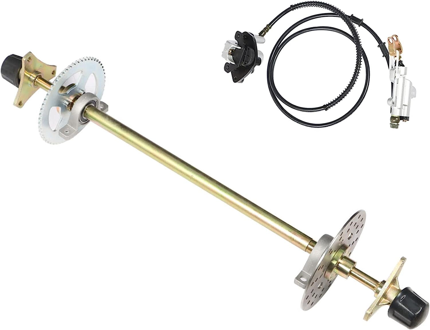 munirater 29 inch Rear Live Axle Kit Complete Sprocket Hub Brake Chain ...