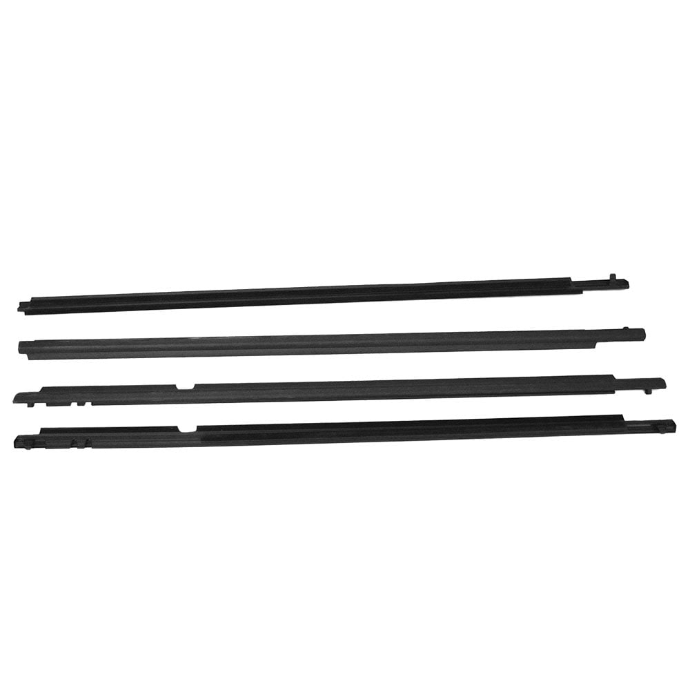 munirater 4 Pcs Weatherstrip Window Moulding Trim Seal Belt Replacement ...