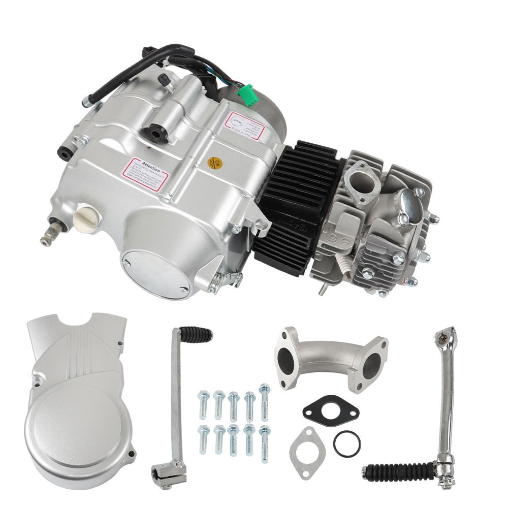munirater 4 Stroke 125cc Motorcycle Engine Single Cylinder Silver For ...