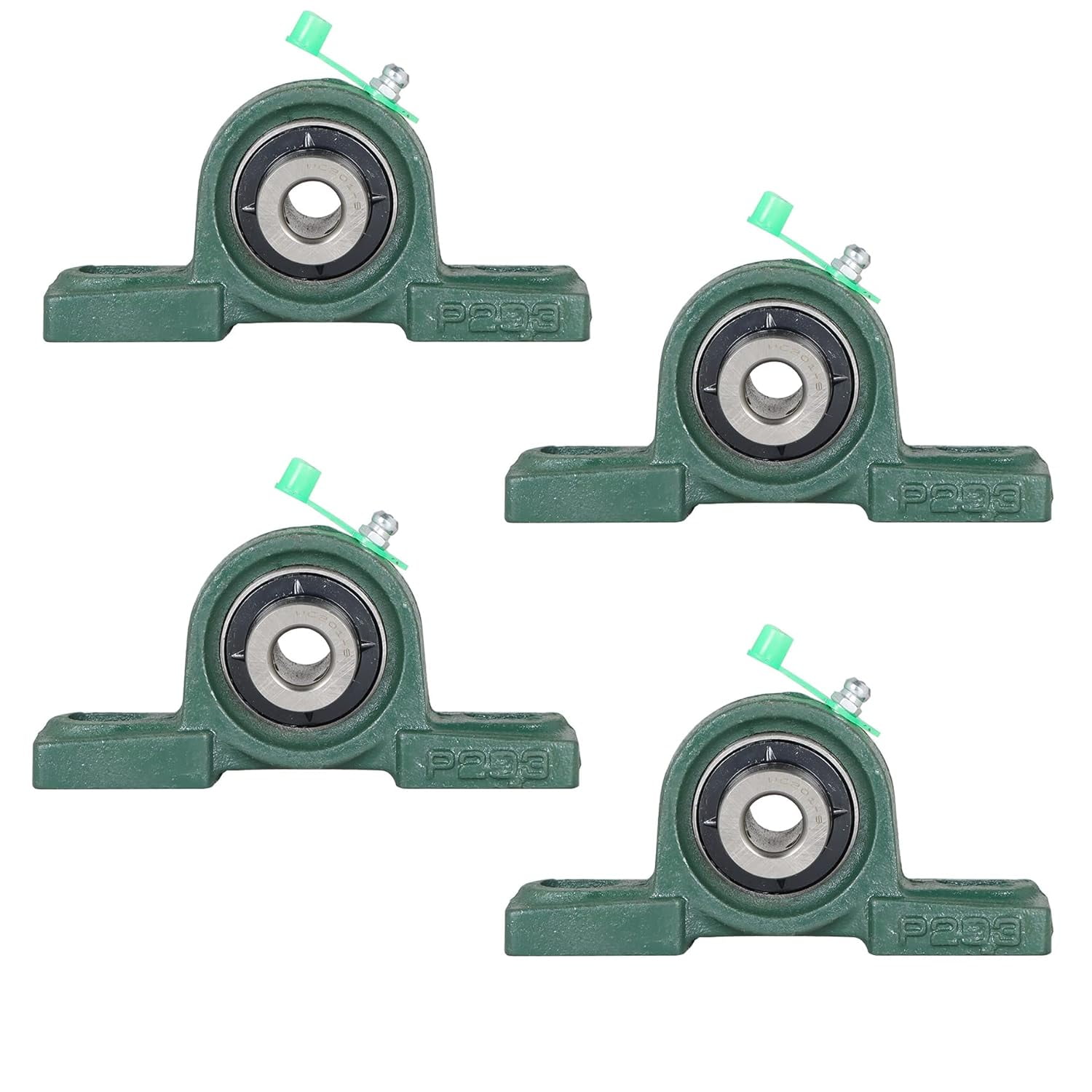 munirater 4Pcs UCP201-8 Pillow Block Bearings 1/2 Inch Bore Mounted ...