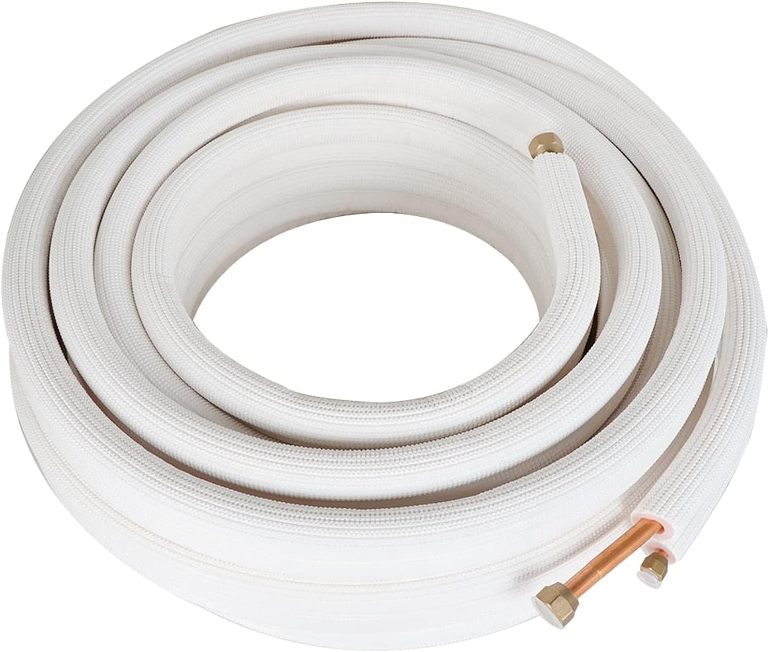 munirater 50FT Air Conditioning Copper Tubing Hose Extension 1/4" and 1 ...