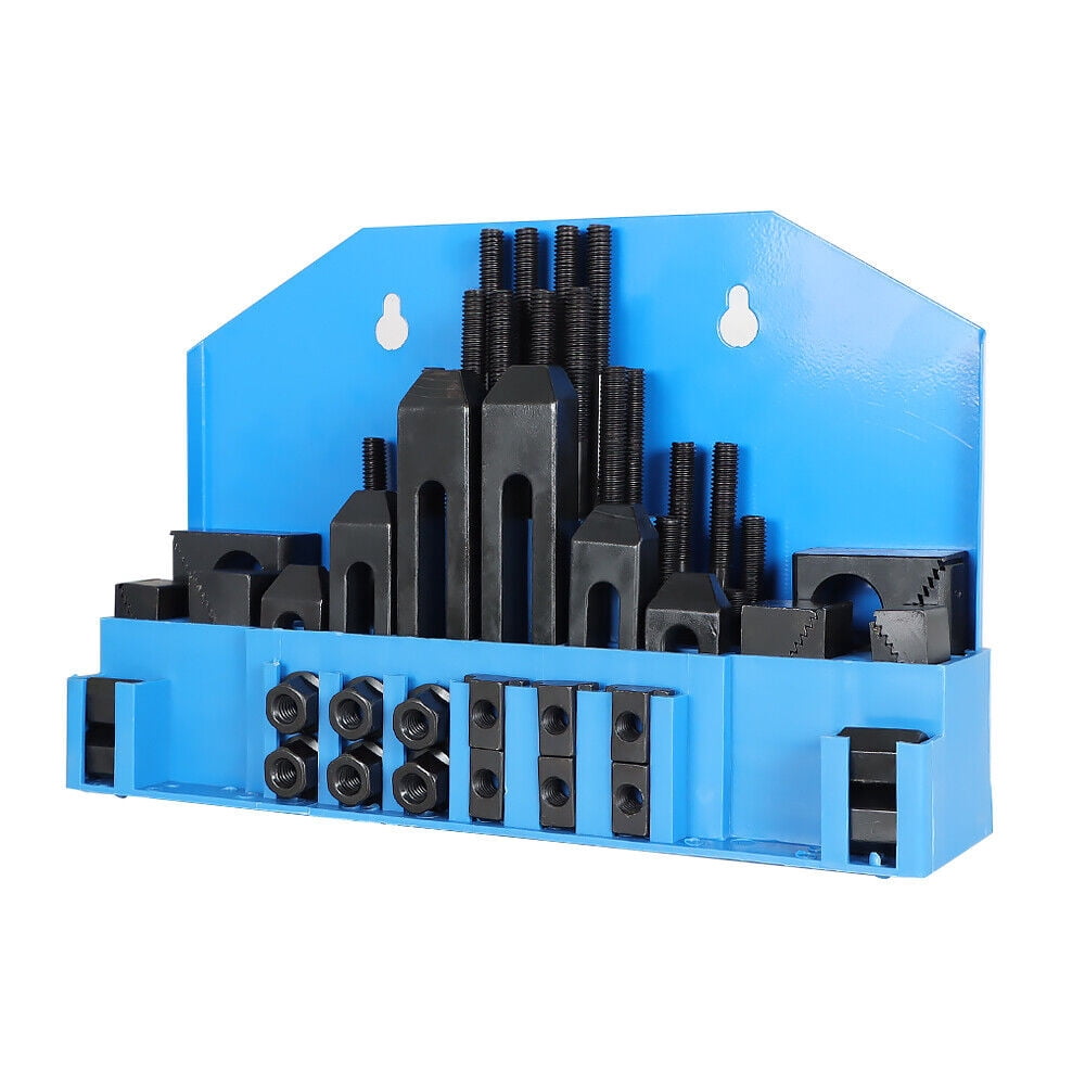 munirater 58 Piece 1/2 T-Slot Clamping Kit Mill Machinist Set With 3/8 ...