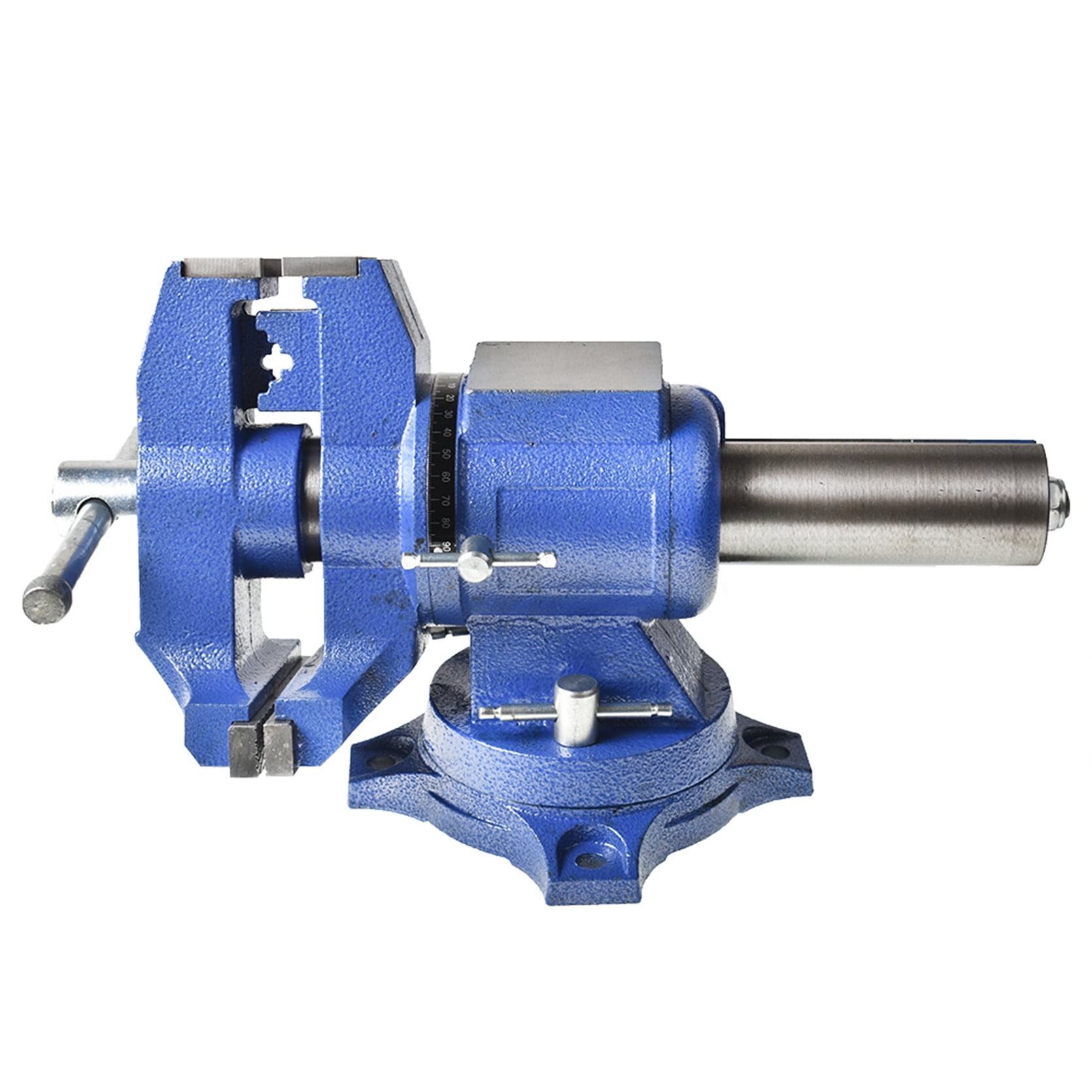 munirater 6-Inch Multi Purpose Heavy Vise, Multi-Jaw Bench Vise with ...