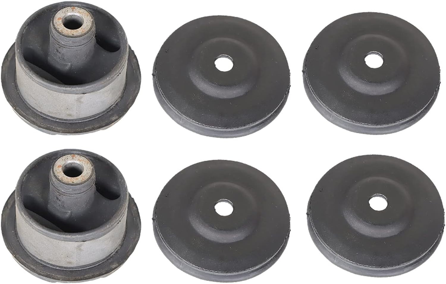 munirater 6 x Rear Differential Arm Mounting Bushing & Support Rubber ...