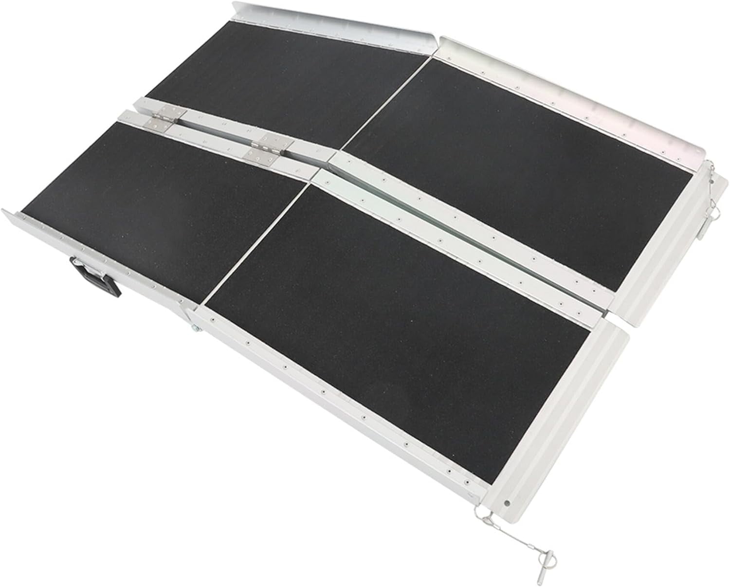 munirater 6FT L x 9.8IN W Aluminum Wheelchair Ramp 600lbs Threshold ...