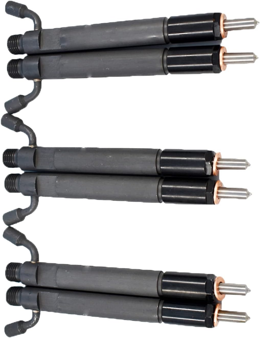 munirater 6Pcs Fuel Injectors Replacement for Cummins C8.3L 6C 6CT 6CTA ...