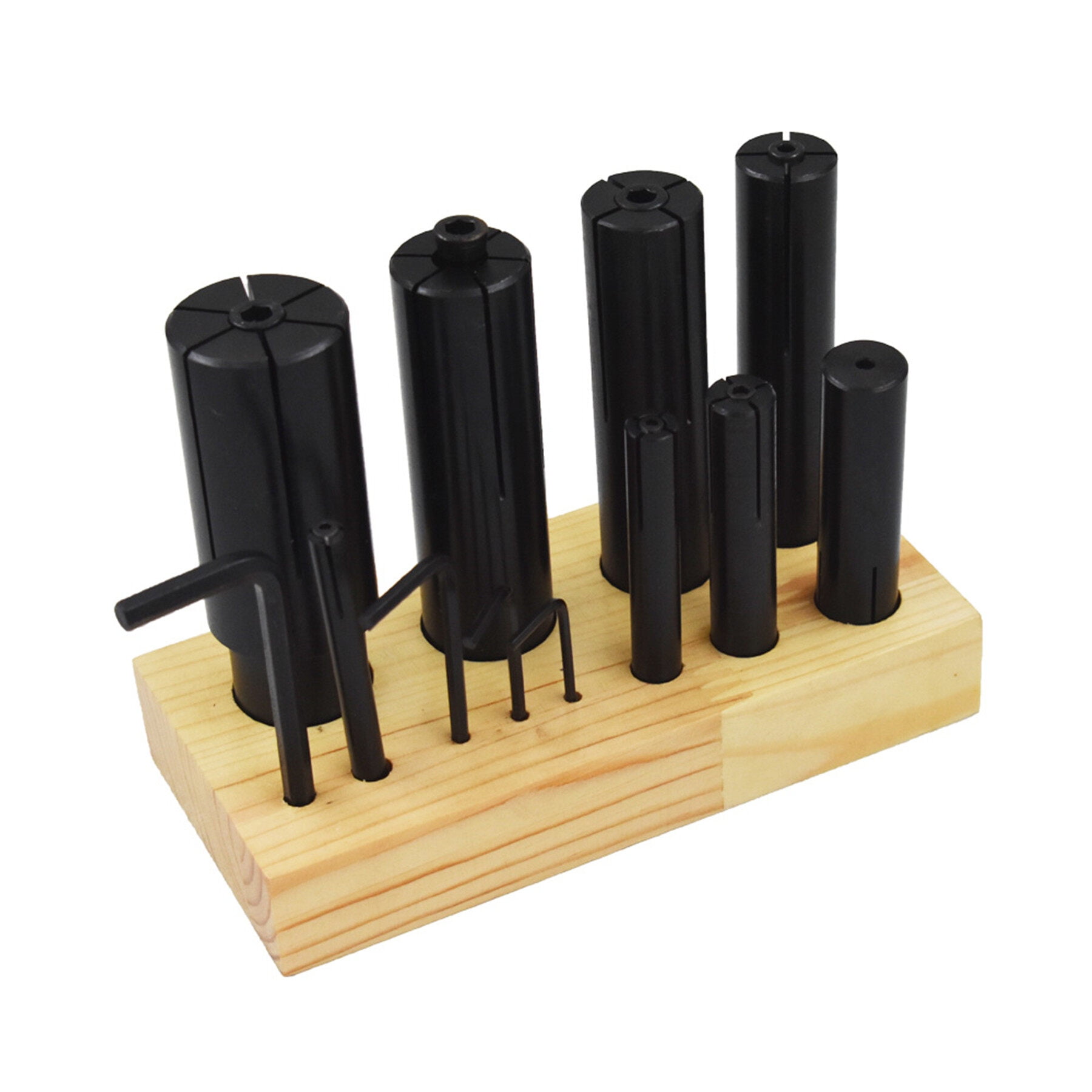 munirater 8 Pcs High Precision Expanding Arbor Set Mandrels 1/4 to 1-1/ ...