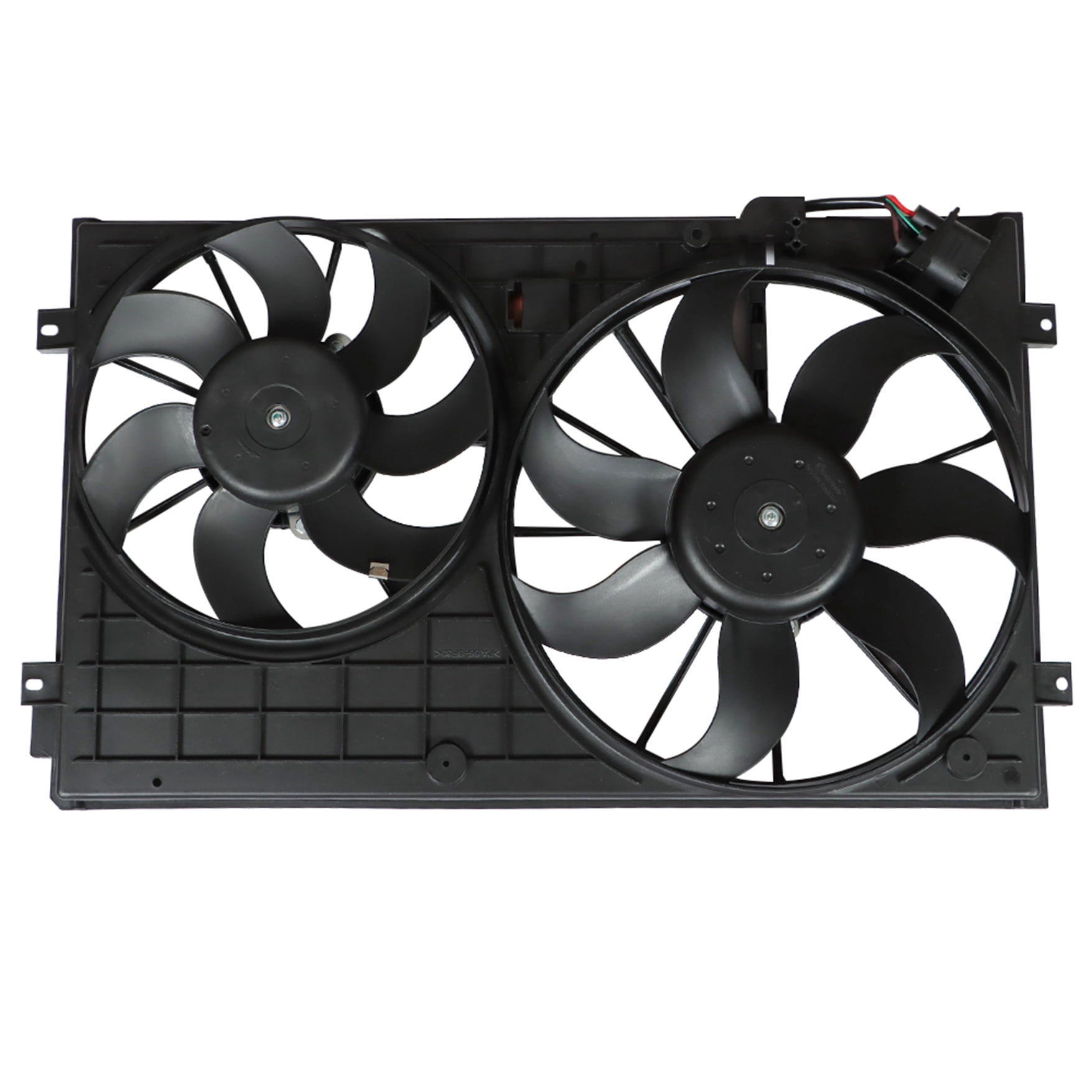 munirater Car Radiator Cooling Fan Assembly Replacement for 2005-2013 ...