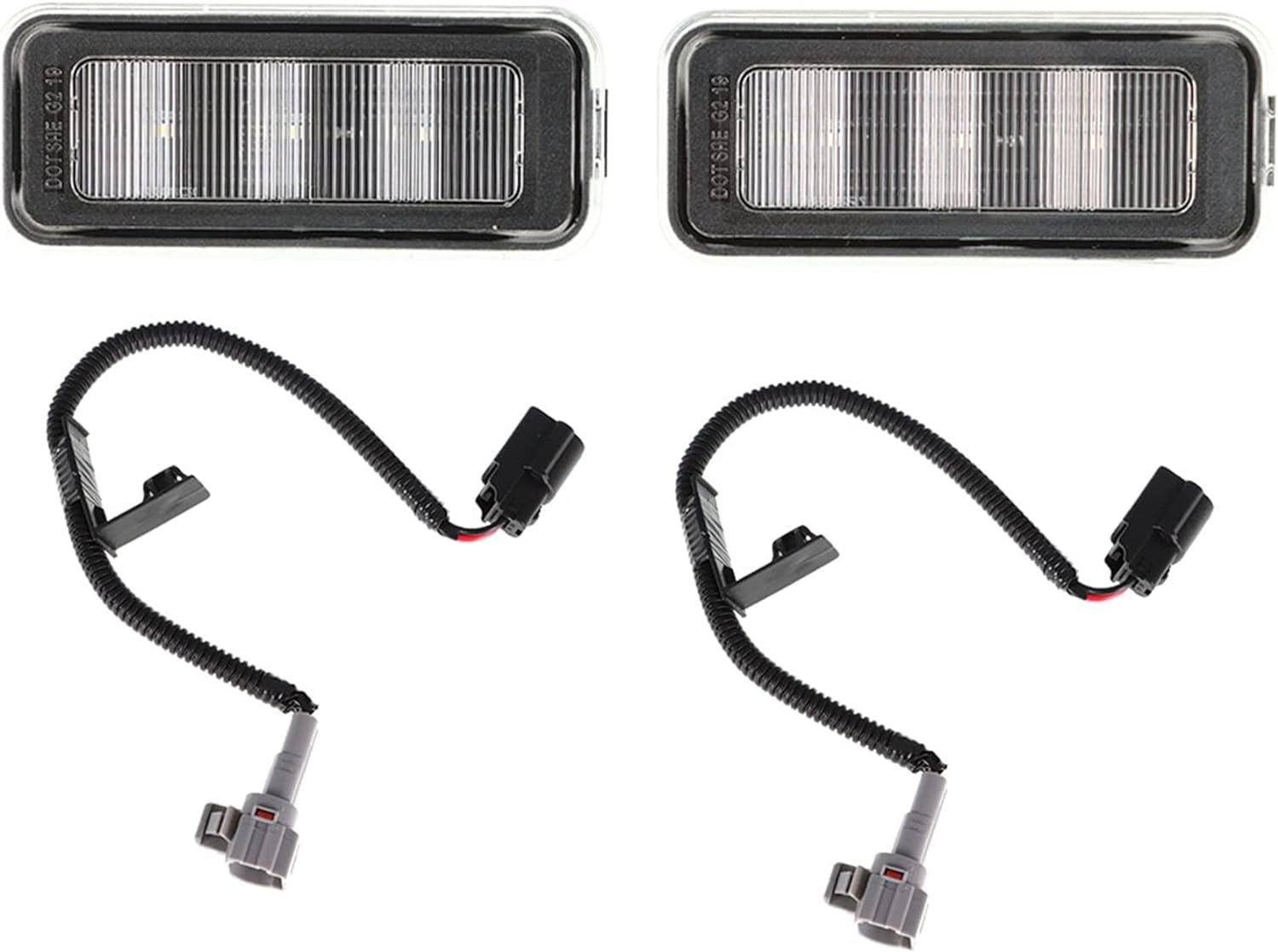 munirater Car Trunk Light Led Bed Light Car Trunk Lighting Kit White ...