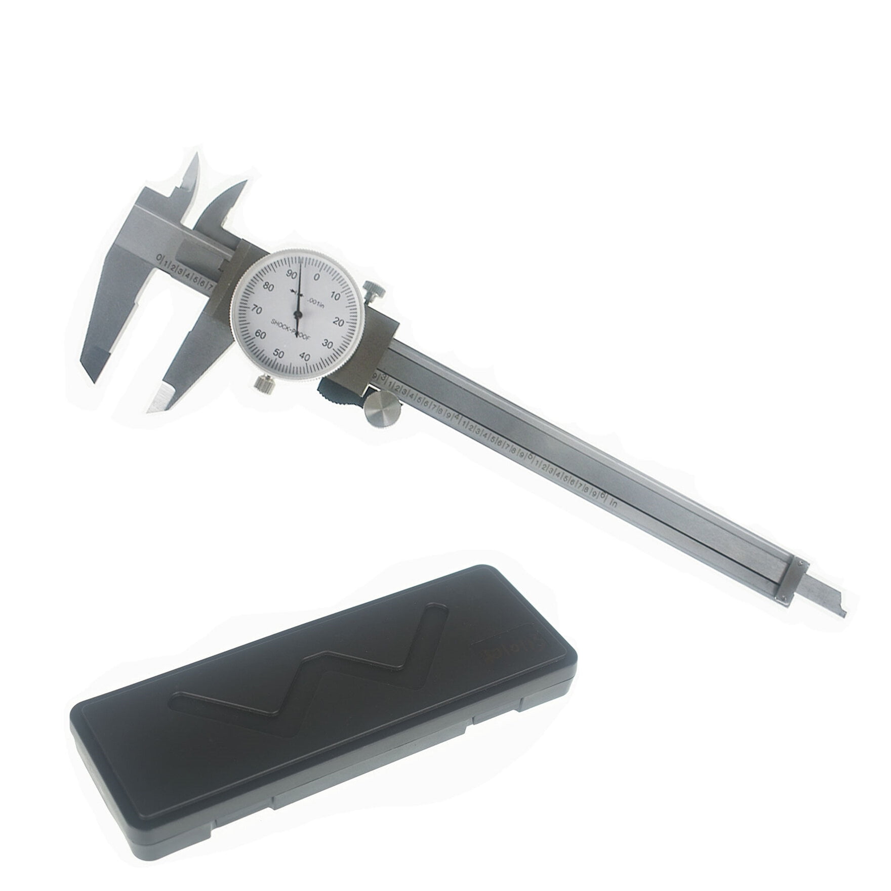 munirater Dial Caliper - 0.0005" Resolution 0.001" Accuracy Shockproof ...