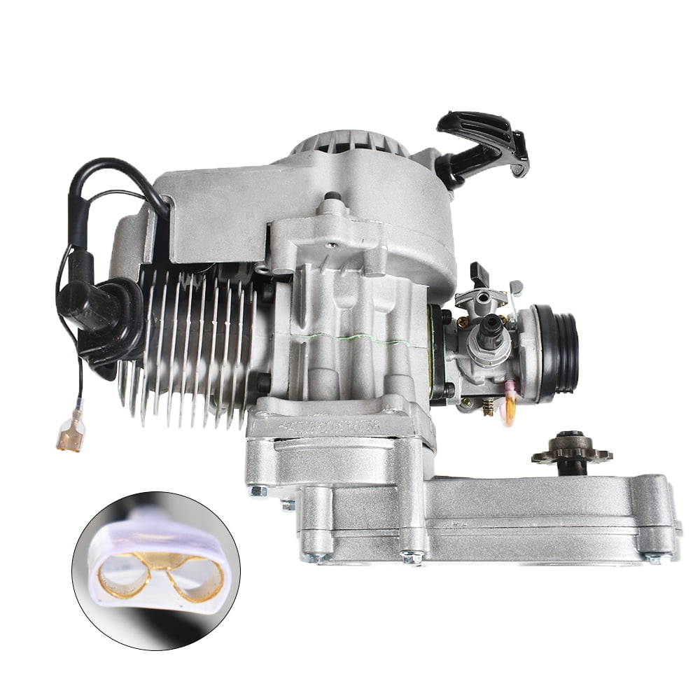 Munirater Pocket Mini Gas 49CC 2-Stroke Engine Motor with Gear Box for ...