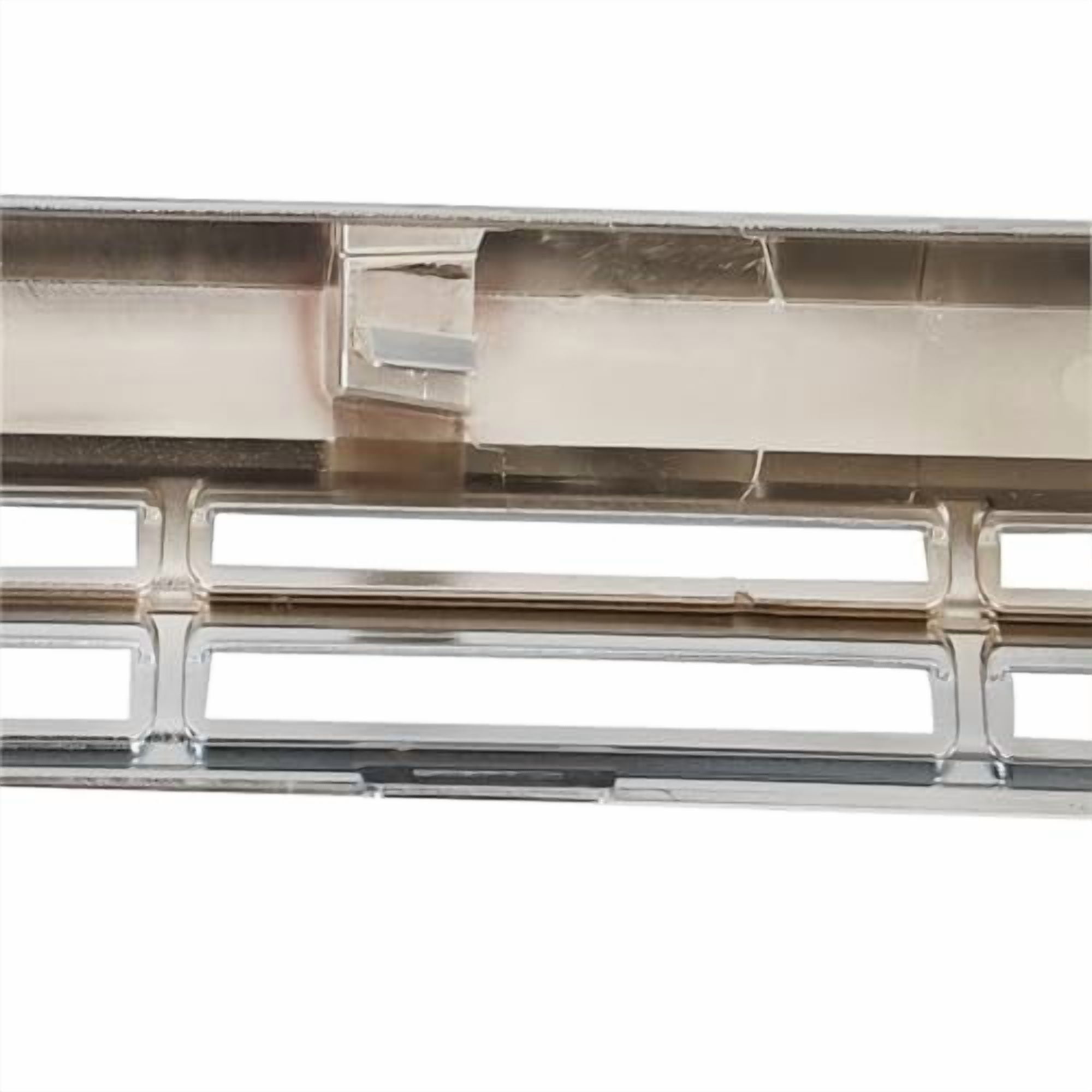 munirater Front Bumper Lower Grille Plate Plastic Chrome Replacement ...