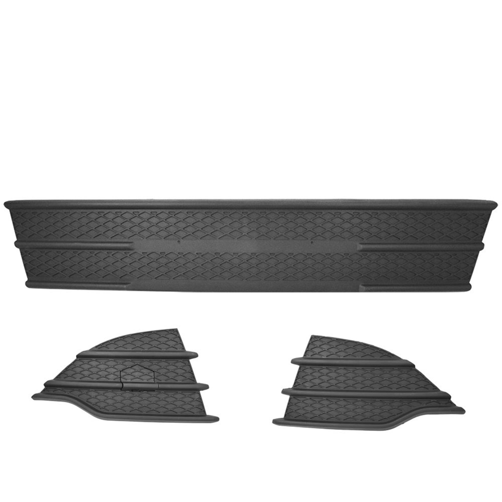munirater Front Bumper Lower Grills Fog Covers 3pc Fit for Ford Escape ...
