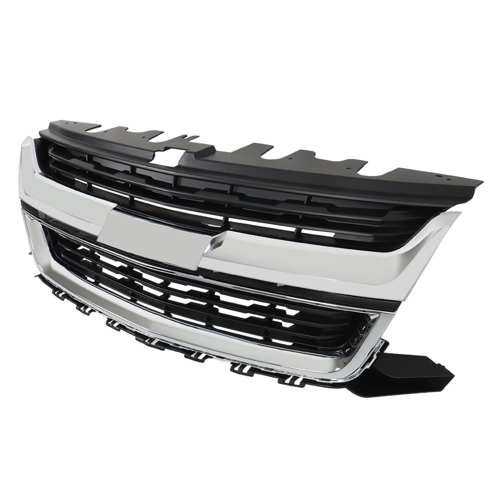 munirater Front Bumper Upper Grill Grille Chrome For 2015-2020 ...