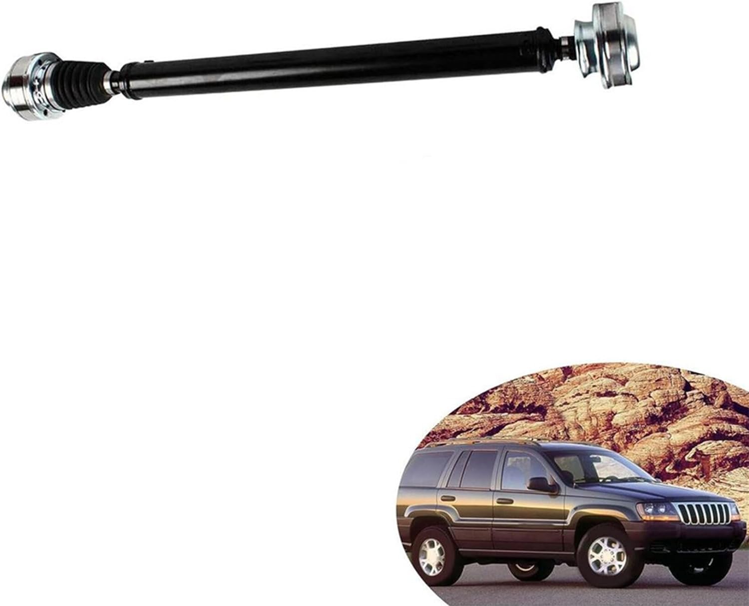 munirater Front Drive Shaft Replacement for 1999-2001 Grand Cherokee ...