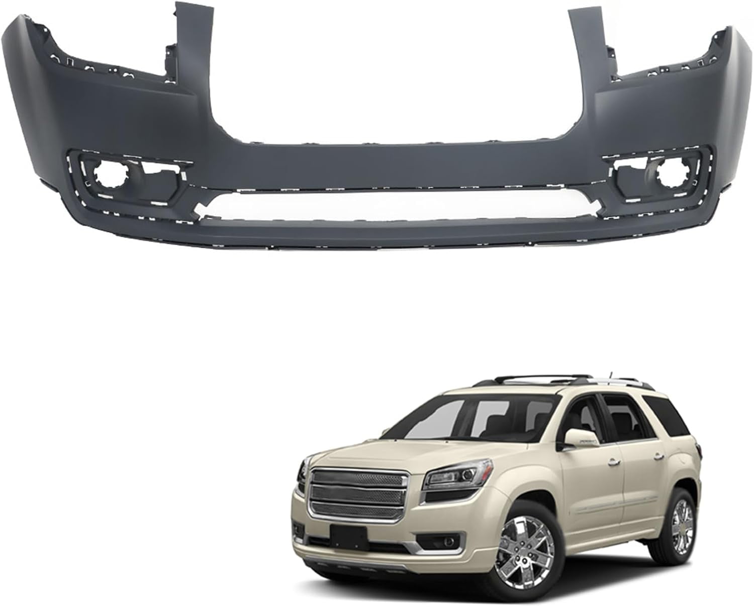 munirater Front Upper Bumper Cover Replacement for 2013 2014 2015 2016 ...