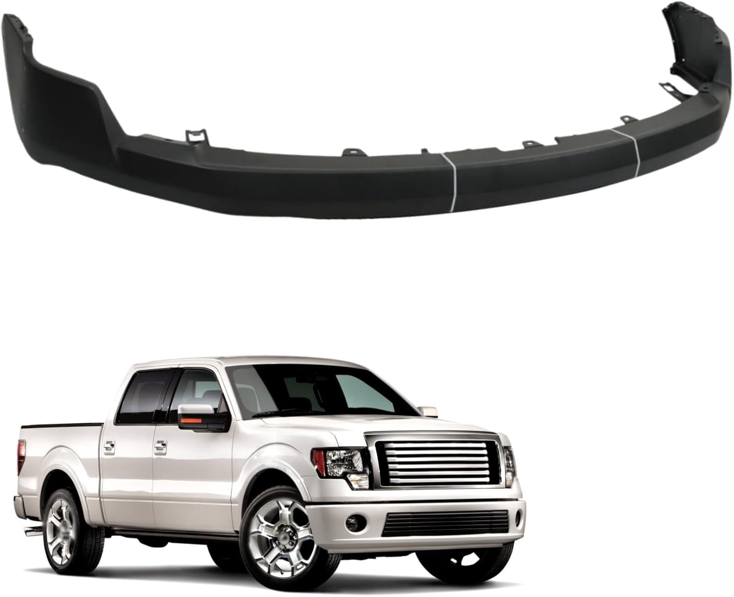 munirater Front Upper Bumper Cover Texture on The Surface Primed ...
