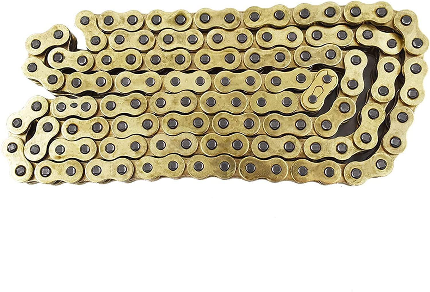 munirater Gold 520 Drive Chain 120 Links With O-Ring Masterlink For ...