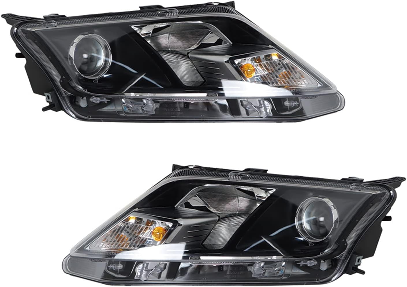 munirater Headlight Assembly Replacement for 2010-2012 Ford Fusion ...