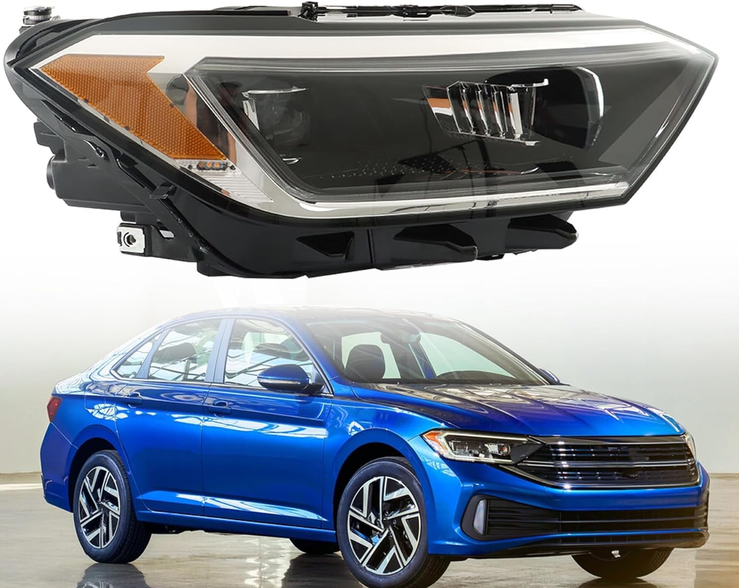 munirater Headlight Assembly Replacement for 2019-2023 Comfortline ...