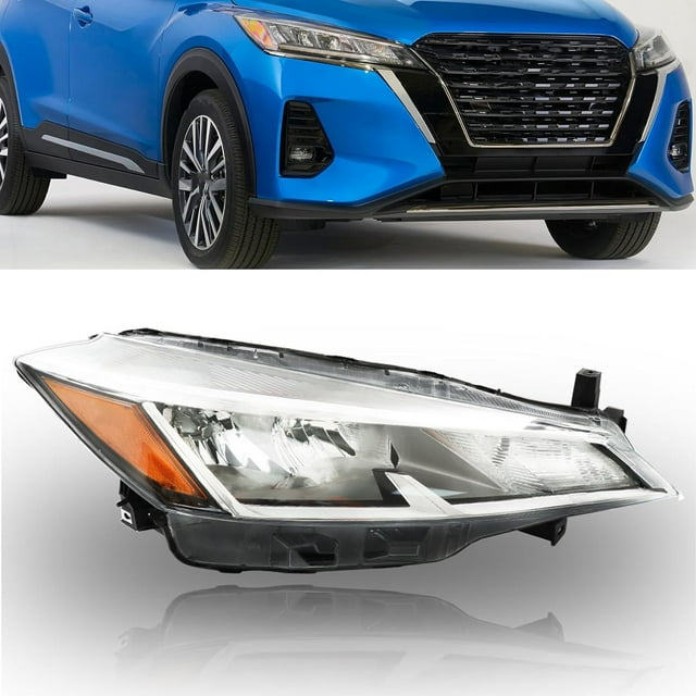 munirater Headlight Assembly Replacement for 2021 2022 2023 Kicks S SV ...